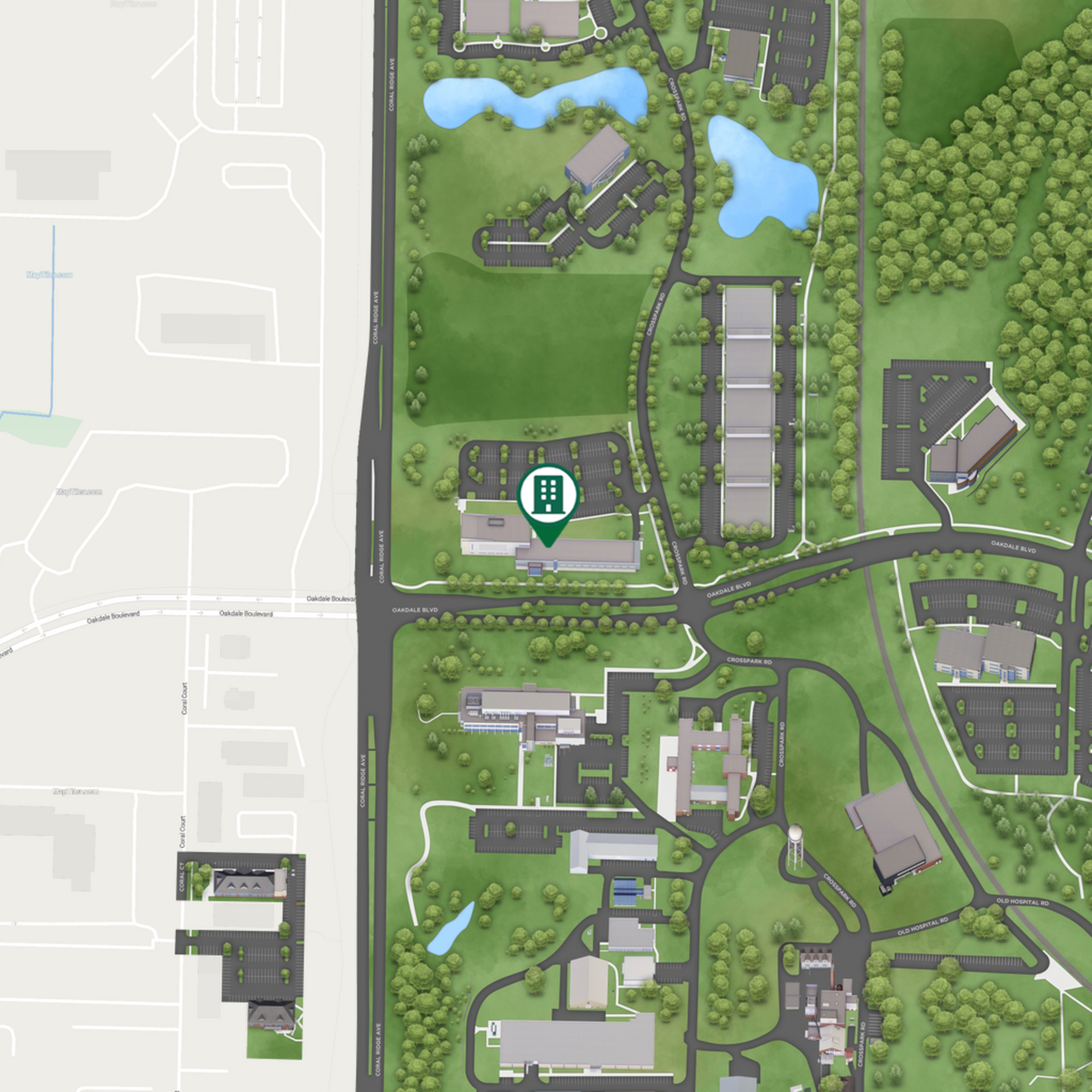 Map | University of Iowa Research Park - Office of Innovation | The ...